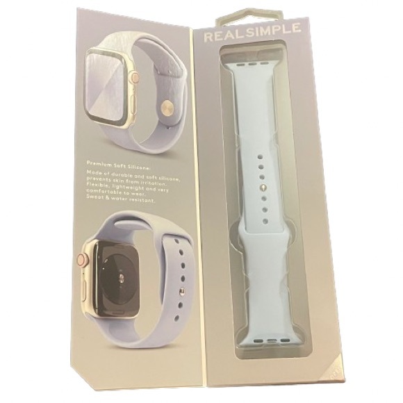 Apple | Wearables | New Apple Watch Band Shade Periwinkle Blue By Real ...